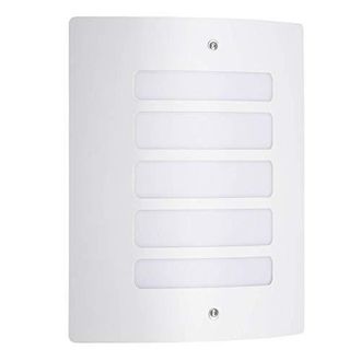 Brilliant Außenwandlampe in weiß - Outdoor Wandleuchte für den Garten oder Hauseingang - mit E27-Fassung für (LED geeignet, Leuchtmittel wechselbar) - mit IP44 