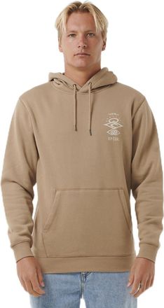 Rip Curl Kapuzenpullover Search Icon f&uuml;r Herren - 100% Bio-Baumwolle - Bedrucktes Muster - K&auml;ngurutaschen - Bequem und umweltfreundlich