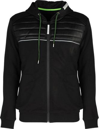 Frankie Morello Sweat &agrave; capuche zipp&eacute; - Homme - Sweatshirts et sweats &agrave; capuche - Noir - Taille: L