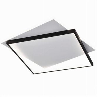Trade Shop Plafoniera Da Soffitto Quadrata 39 W Lampada Dimmerabile 3 Colori Di Luce C57-3c