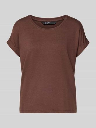 Only Regular Fit T-Shirt aus Viskose-Mix Modell MOSTER