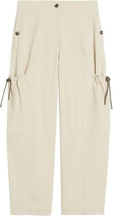 Max Mara Femme, Pantalons, Beige, Taille: 36 FR Wide Pantalons