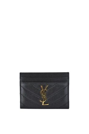 Saint Laurent Kartenhalter Schwarz