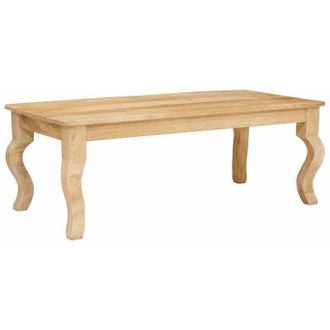 vidaXL Couchtisch Braun 100 x 55 x 40 cm massives Mangoholz vidaXL