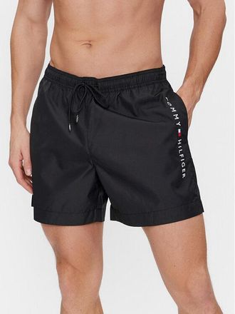Tommy Hilfiger Badeshorts UM0UM03258 Schwarz Regular Fit