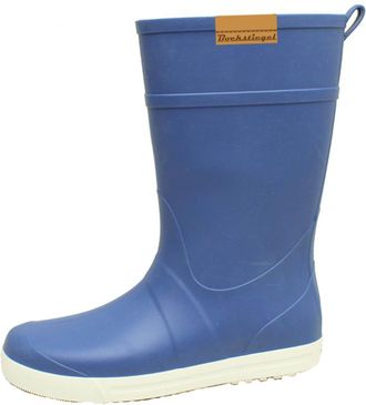 Bockstiegel Damen Gummistiefel Silke halbhoher Regenstiefel, Farbe:blau/weiß, Größe:41 EU