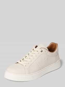 La Martina Sneaker aus echtem Leder mit Logo-Detail