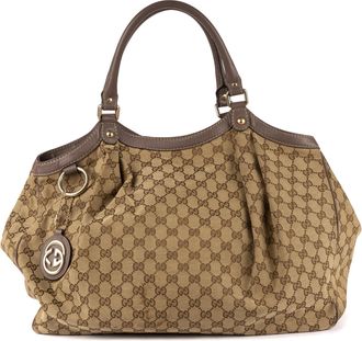 Gucci Crossbody Bags - Sukey Tote - Gr. unisize - in Beige - f&uuml;r Damen