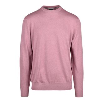 Bugatti Rundhals-Pullover - - Knitwear - Herren - Rosa - 2XL