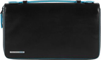 Piquadro Homme, Accessoires, Noir, Taille: ONE Size Organiseur et portefeuille zipp&eacute; pour documents