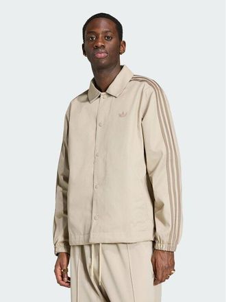 adidas &Uuml;bergangsjacke 3 Stripes Coaches Jacket KS9297 Beige Regular Fit
