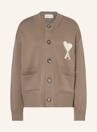 Ami Ami Paris Strickjacke beige