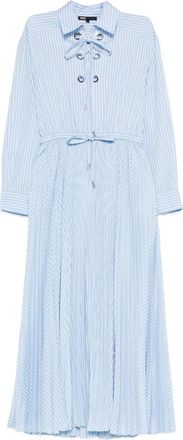 Maje Maxikleid mit Falten - Blau