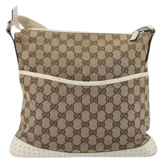 Gucci Pre-owned Vintage Umh&auml;ngetasche - - Pre-owned - Damen - Beige - ONE SIZE