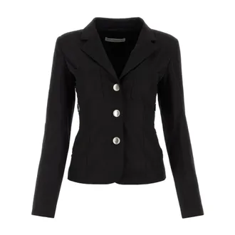 Alessandra Rich Jacken und Westen - - Jackets - Damen - Schwarzk - S