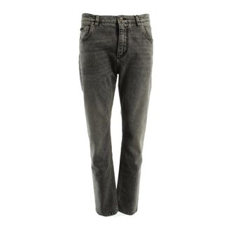 Dolce & Gabbana Homme, Jeans, Gris, Taille: XS Loose Jeans