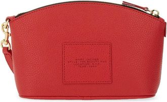 Marc Jacobs Womens Leather Pouch The Beauty Bag Red Clutch
