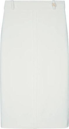 Elisabetta Franchi Femme, Jupes, Blanc, Taille: 42 FR Gonna Longuette