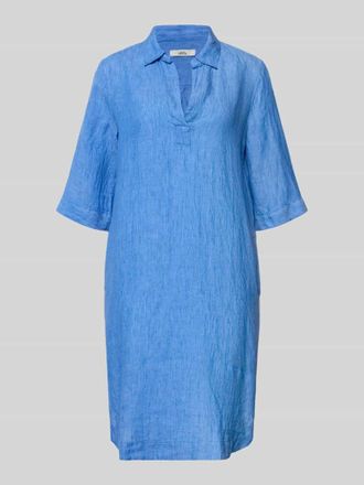 0039 Italy Knielanges Leinenkleid Modell DERRY