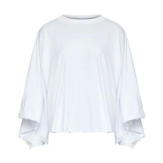 Maison Margiela Haut Manches Longues - Femme - Blouses et Chemises - Blanc - Taille: 36 FR