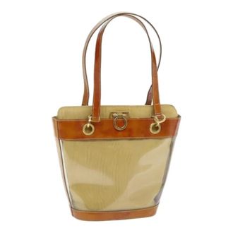 Ferragamo Damen, Pre-Owned, Beige, ONE SIZEGröße