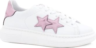 2Star 2Star, Femme, Chaussures, Blanc, Taille: 35 EU Low Retro Baskets