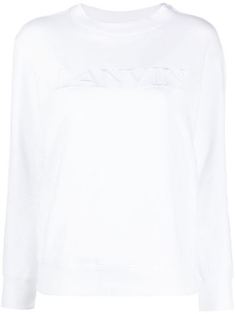 Lanvin Classic Lanvin Broidered Crew Neck