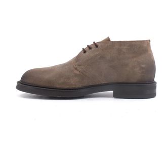 Frau Schn&uuml;rstiefel - - Shoes - Herren - Beige - 44 EU