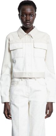 Fendi WOMAN OFF-WHITE JACKETS