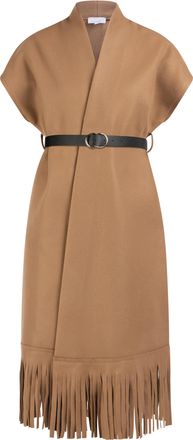 Dreimaster Dreimaster Weste Damen Kamel