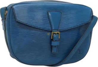 Louis Vuitton Pre-owned Cuir sacs-louis-vuitton - Femme - Pre-owned - Bleu - Taille: ONE Size