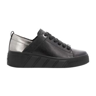 Rieker Wei&szlig;e Geschlossene L&auml;ssige Sneakers f&uuml;r Damen - - Shoes - Damen - Schwarzk - 38 EU