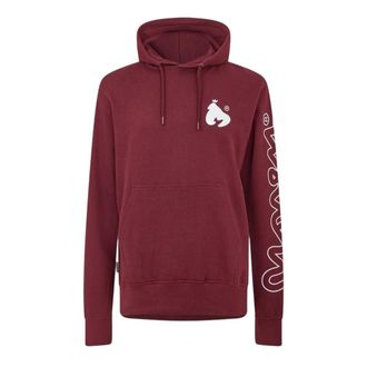 Money Clothing Kapuzenpullover f&uuml;r Herren, mit Kapuze, Polyester-Baumwollmischgewebe (Rot)