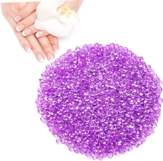 Angoily 2000 Stück Transparente Acryl Diamanten Kristalle Bastelsteine Lavendel Wedding Deko Tischstreu Vasenfüller für Hochzeit Bankett Party