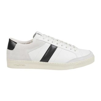 Tom Ford Homme, Chaussures, Blanc, Taille: 41 1/2 EU Blake Low Top Baskets