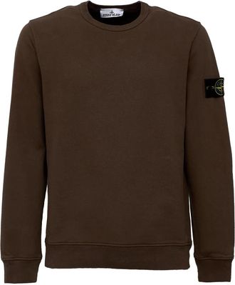 Stone Island SweaT-shirt V007C - Homme - Sweatshirts et sweats &agrave; capuche - Brun - Taille: XL