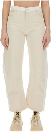Stella McCartney Femme, Jeans, Beige, Taille: W28 Loose-fit Jeans