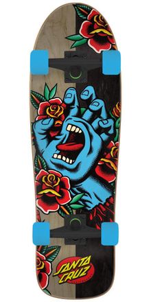 Santa Cruz Screaming Flash Cruzer Skateboard, 24,6 x 80,5 cm