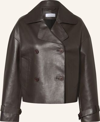 Darling Harbour Darling Harbour Lederjacke braun