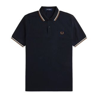Fred Perry M3600 Polo - - Tops - Herren - Blau - S