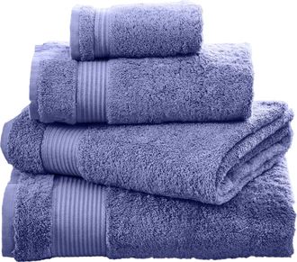 Next Homeware G&auml;stehandtuch aus 100% &auml;gyptischer Baumwolle Lila 4 Pack Hand Towels