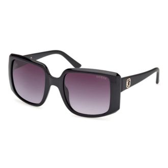 Guess unisex, Accessoires, Noir, Taille: 53 MM Emery Lunettes de soleil carr&eacute;es oversize