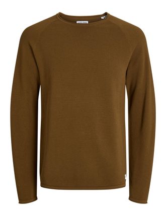 Jack & Jones Male Strickpullover Einfarbig Strickpullover