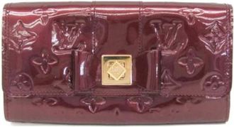 Louis Vuitton Pre-owned Sarah Ribbon Wallet - Femme - Pre-owned - Rouge - Taille: ONE Size