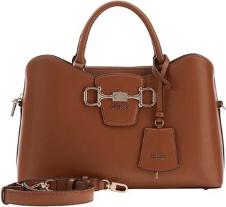 Guess Femme, Sacs, Brun, Taille: ONE Size Janie Girlfriend Satchel