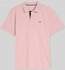 Tom Tailor Regular Fit Poloshirt aus reiner Baumwolle mit Logo-Stitching