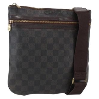 Louis Vuitton Pre-owned Damier Ebene Canvas Schultertasche - - Pre-owned - Damen - Braun - ONE SIZE