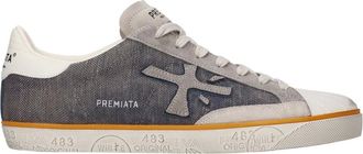 Premiata Homme, Chaussures, Gris, Taille: 44 EU Steven Baskets