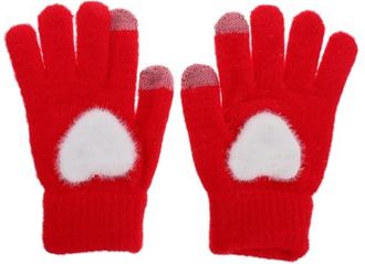 Supvox Moufles Dhiver En Peluche &Eacute;paisses Et Chaudes, Tactiles, Pour Tenue Et Confort