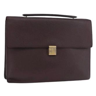 Louis Vuitton Sacoche daffaires Pre-owned - Femme - Pre-owned - Rouge - Taille: ONE Size